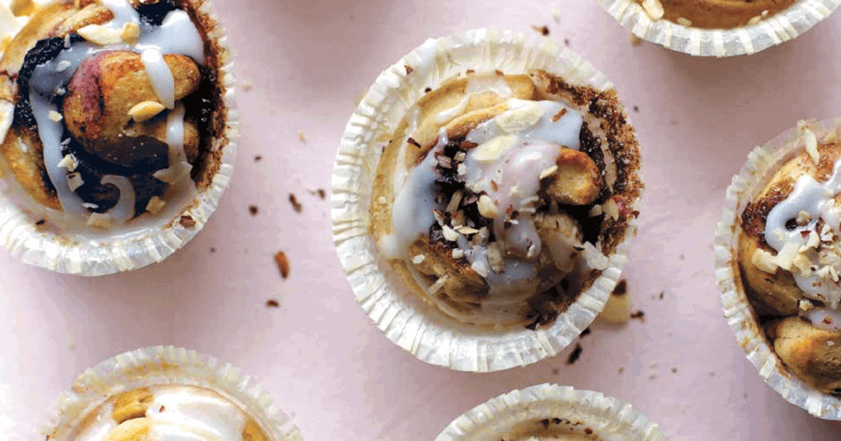 ØKOLOGISKE SNEGLE MED BLÅBÆRFYLD